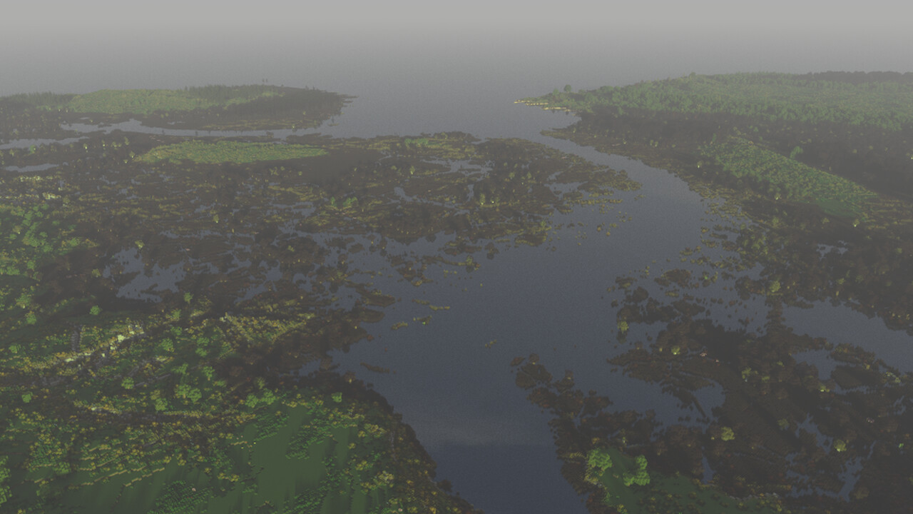 Anglalond - 2.7K x 8.2K Map of Pre-Modern England Minecraft Map