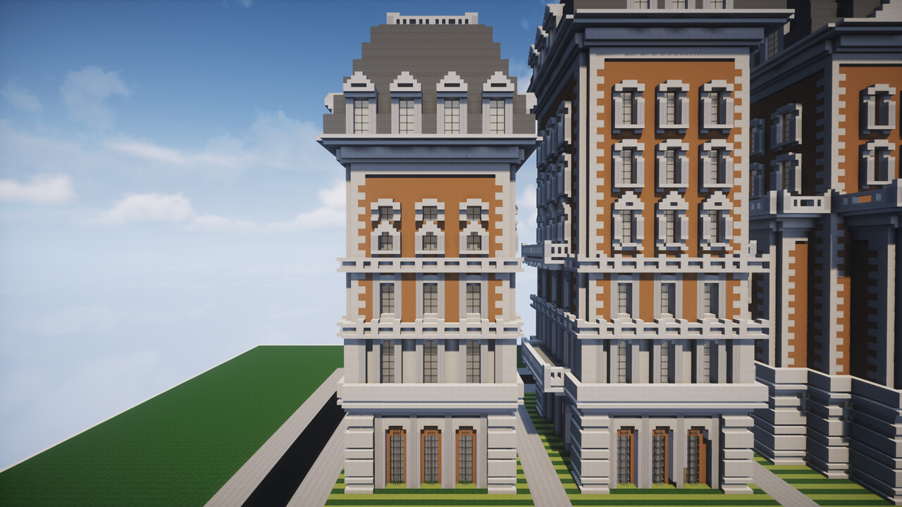 Bioshock Infinite orange house pack | with download | MFC Minecraft Map