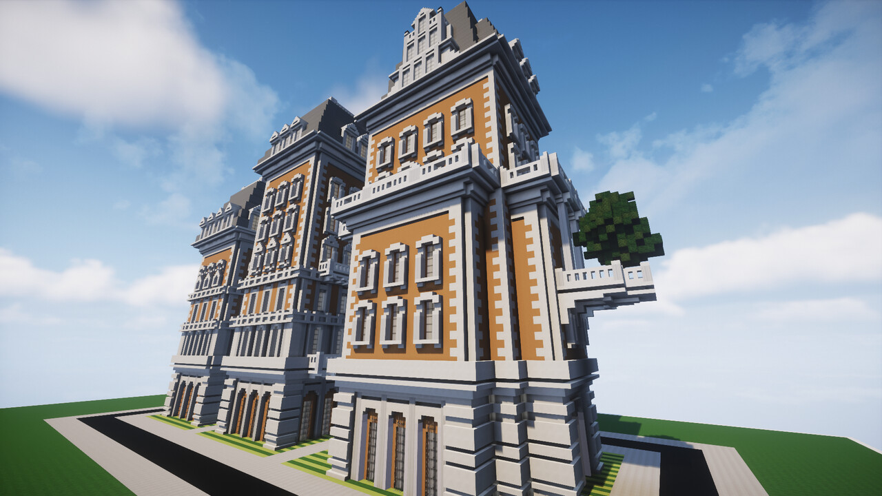 Bioshock Infinite orange house pack | with download | MFC Minecraft Map