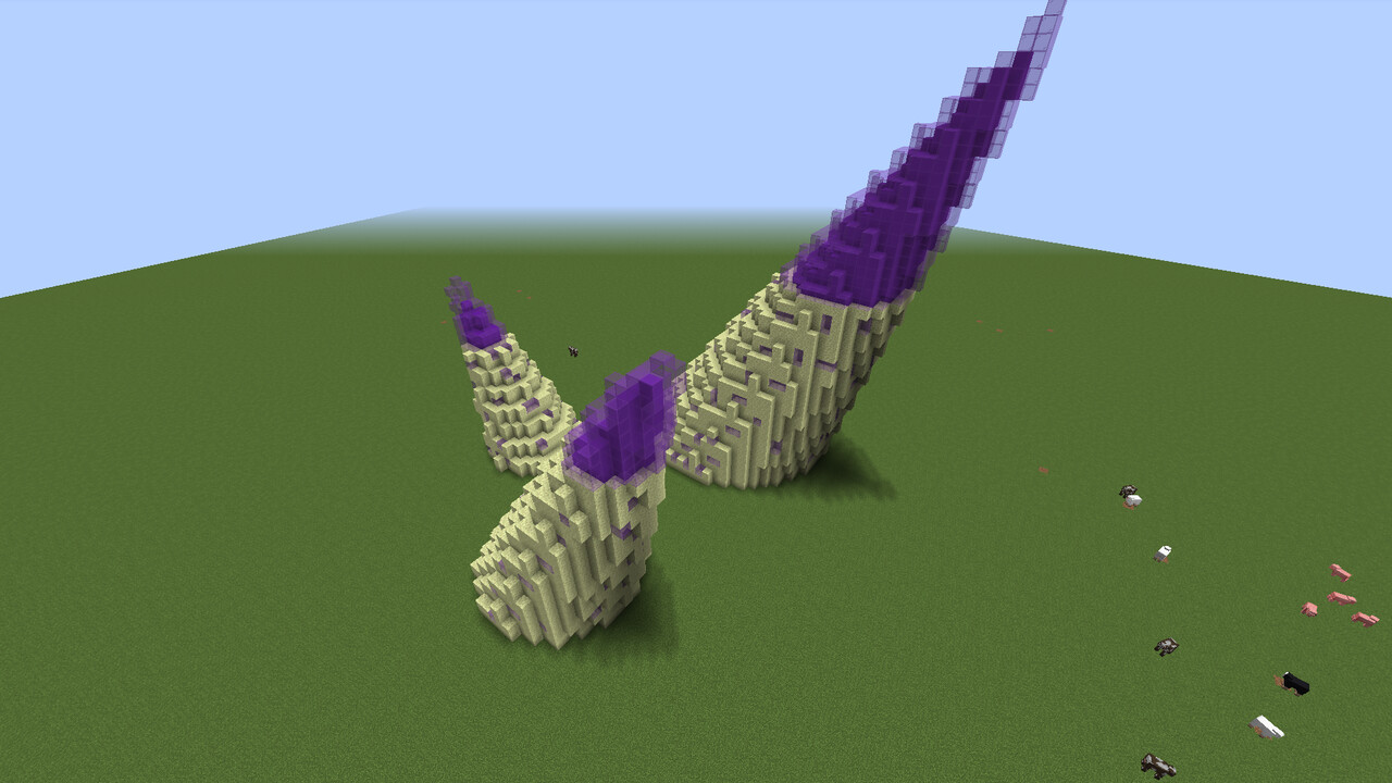 7x3 differently themed spikes Minecraft Map