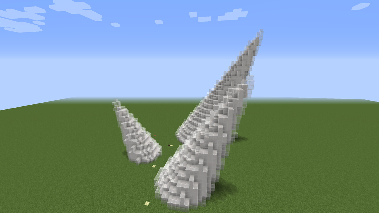 7x3 differently themed spikes Minecraft Map