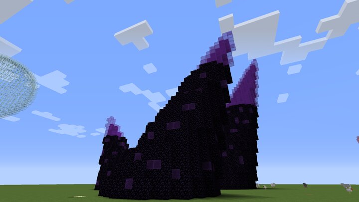 7x3 differently themed spikes Minecraft Map