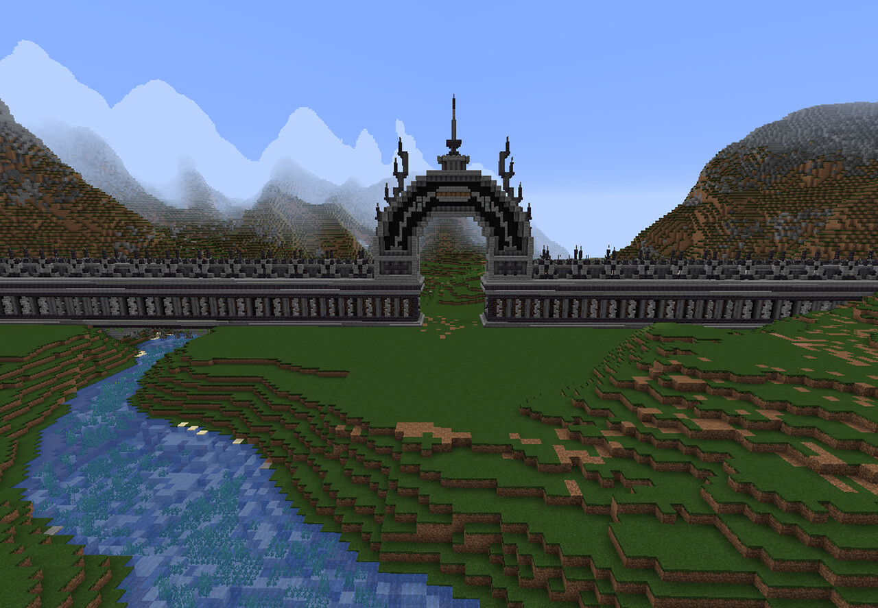 Dark Fantasy City Minecraft Map