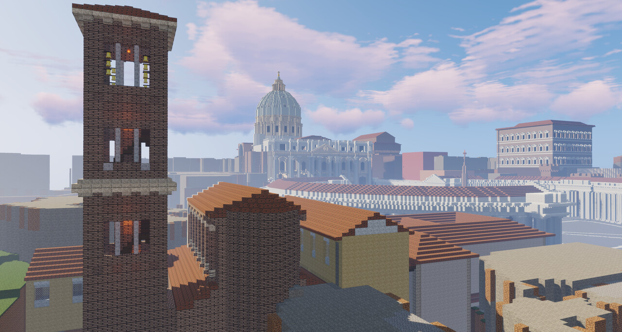 Nolli's Rome - an 18th century map Minecraft Map