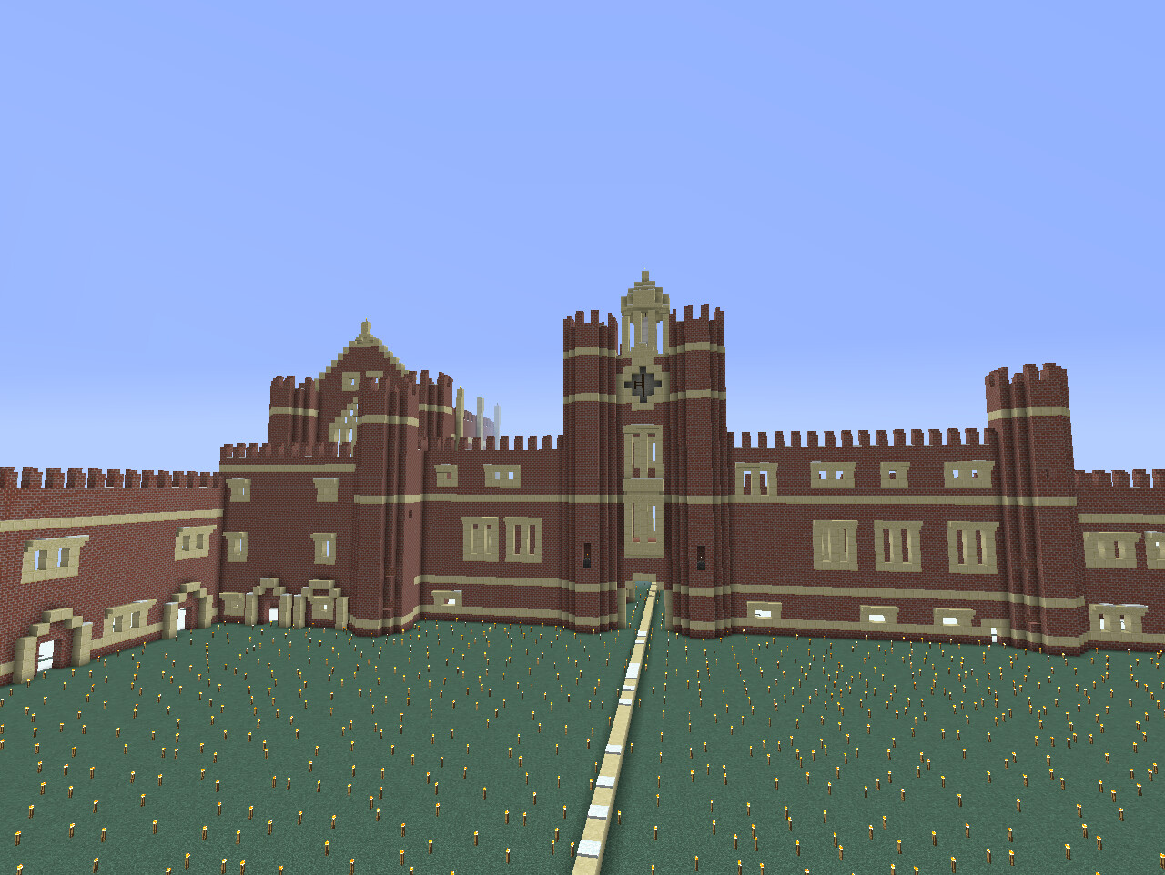 Hampton Cort Palace Minecraft Map
