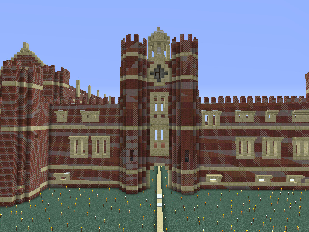 Hampton Cort Palace Minecraft Map