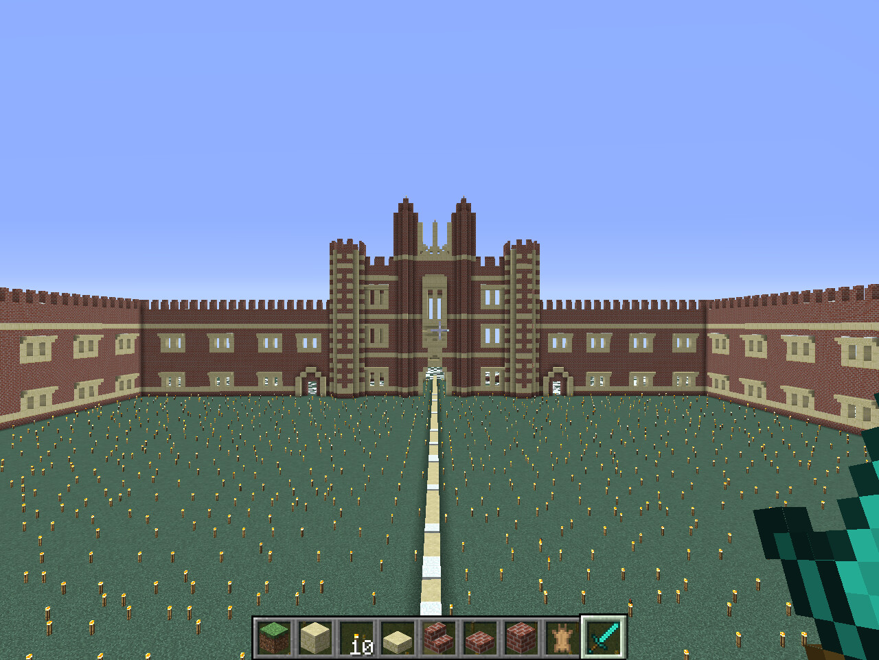 Hampton Cort Palace Minecraft Map