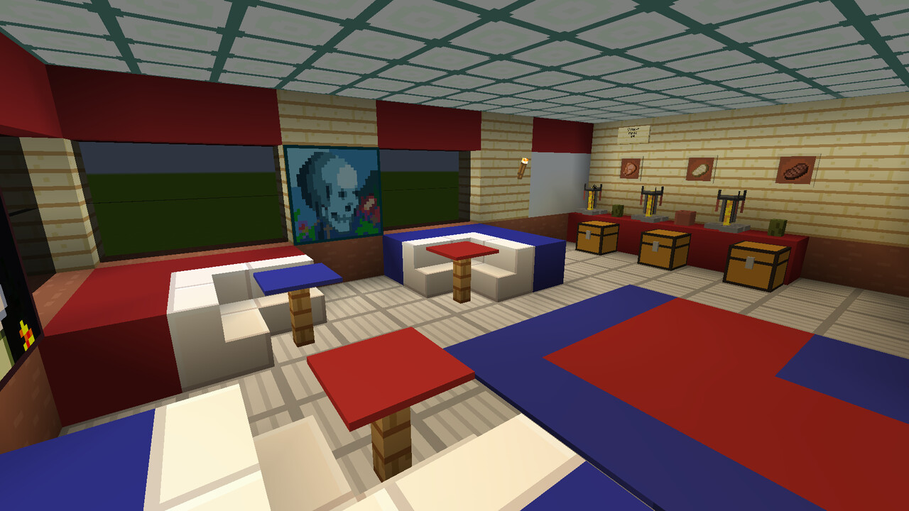 Dominos Pizza (Restaurant) Minecraft Map