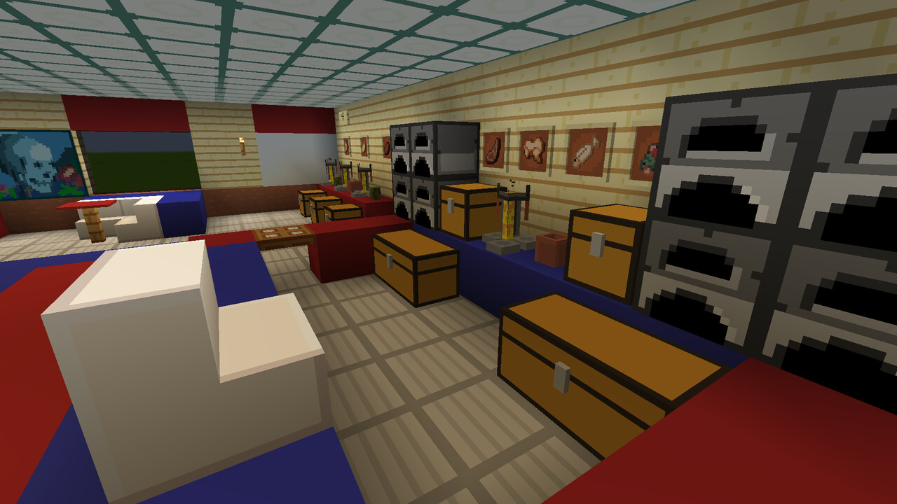 Dominos Pizza Restaurant Minecraft Map dominos-pizza-restaurant-minecraft-map