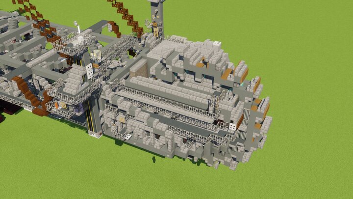 Bucket-Wheel Excavator Bagger 288 Minecraft Map