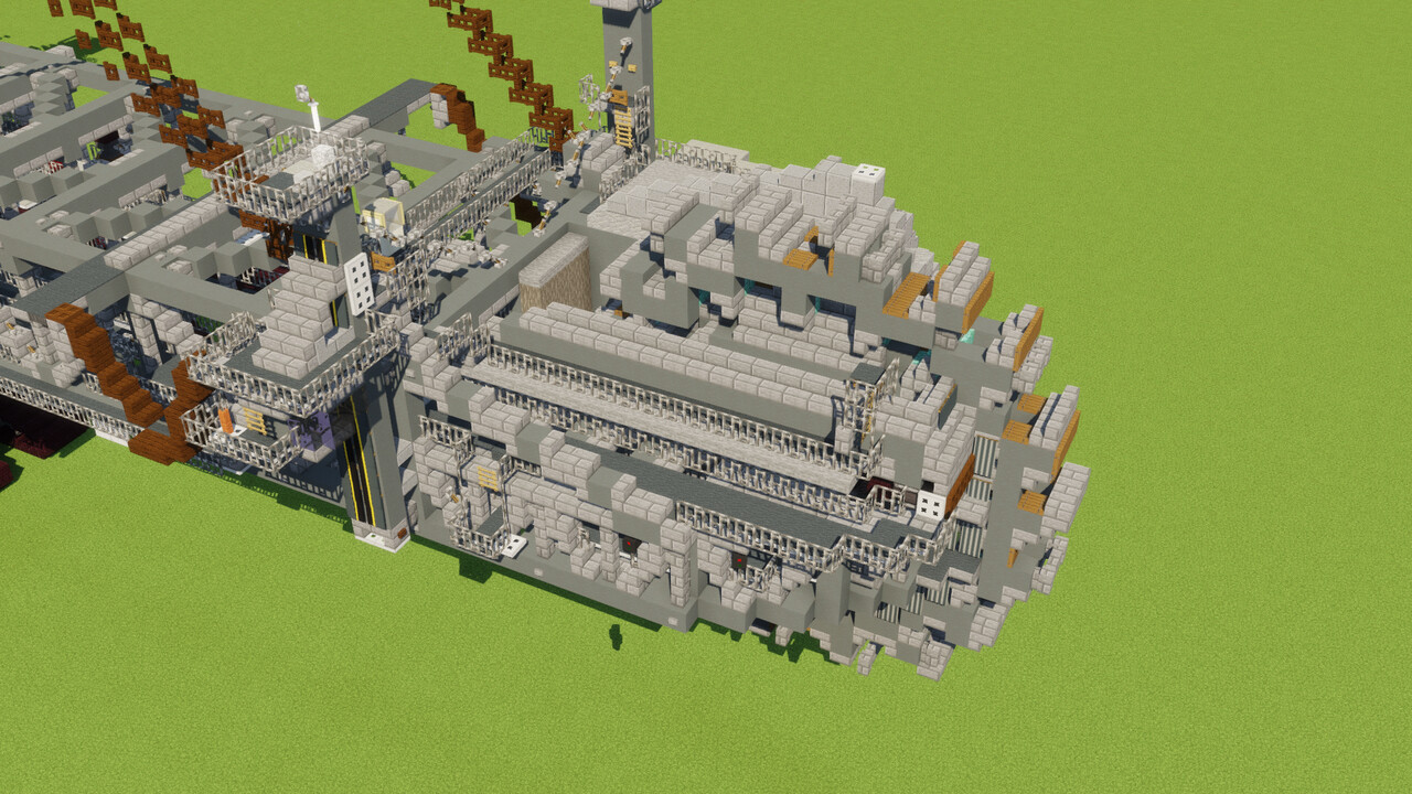 Bucket-Wheel Excavator Bagger 288 Minecraft Map