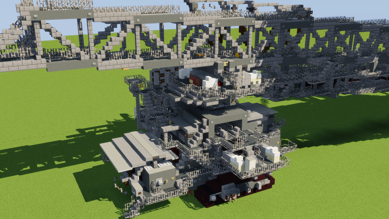 Bucket-Wheel Excavator Bagger 288 Minecraft Map