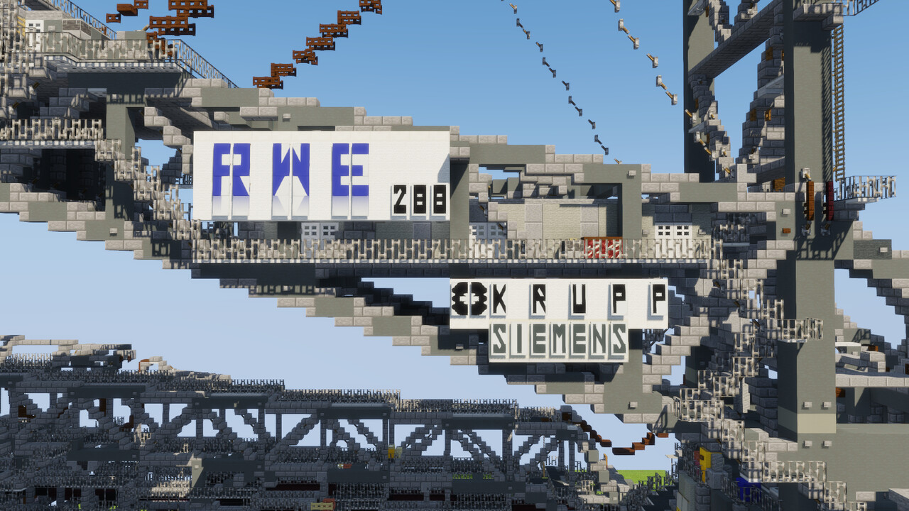 Bucket-Wheel Excavator Bagger 288 Minecraft Map