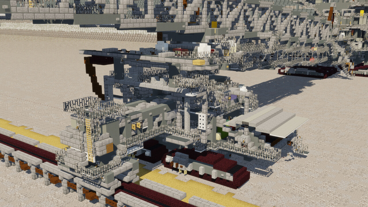 Bucket-Wheel Excavator Bagger 288 Minecraft Map