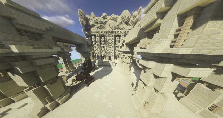 Egyptian Temple Minecraft Map