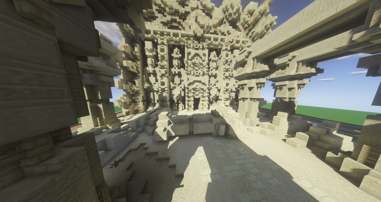 Egyptian Temple Minecraft Map