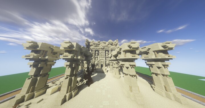 Egyptian Temple Minecraft Map