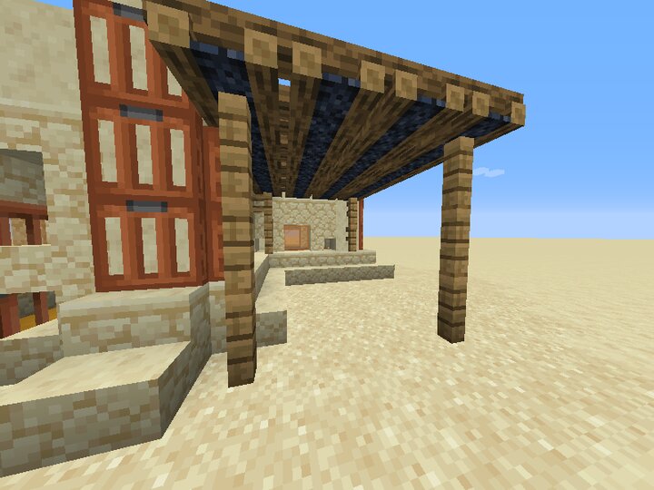 Casa Estilo Deserto Minecraft Map