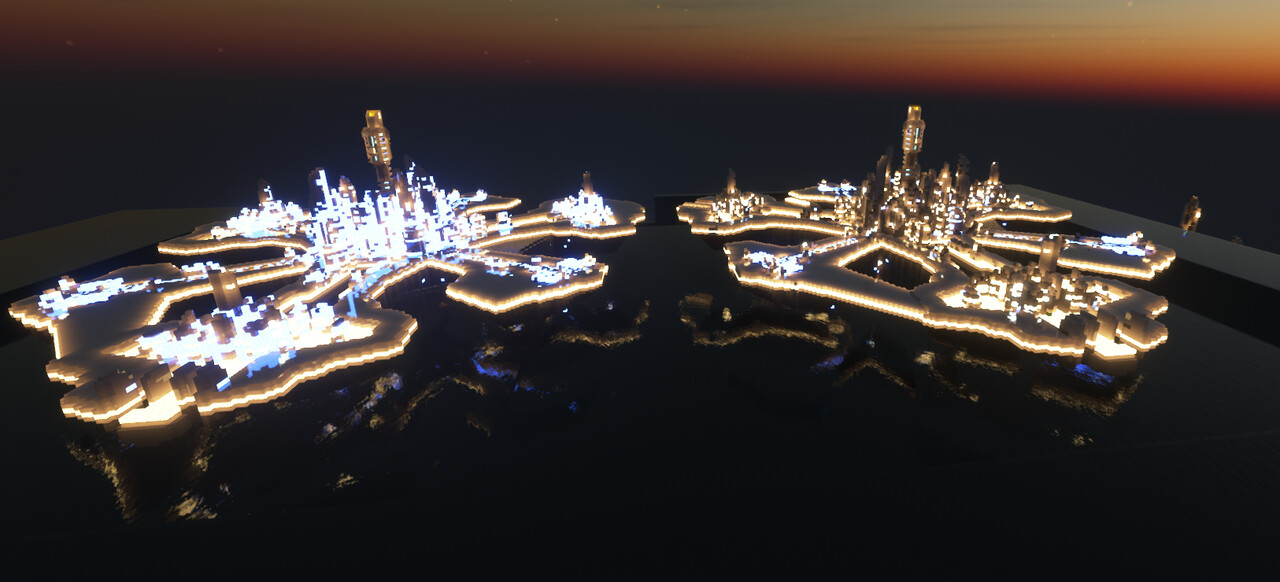 StarGate Atlantis Mini On&In the Water Minecraft Map