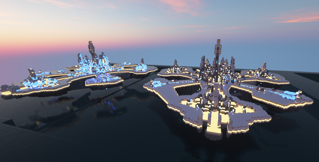 StarGate Atlantis Mini On&In the Water Minecraft Map