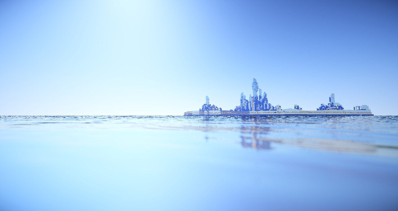 StarGate Atlantis Mini On&In the Water Minecraft Map