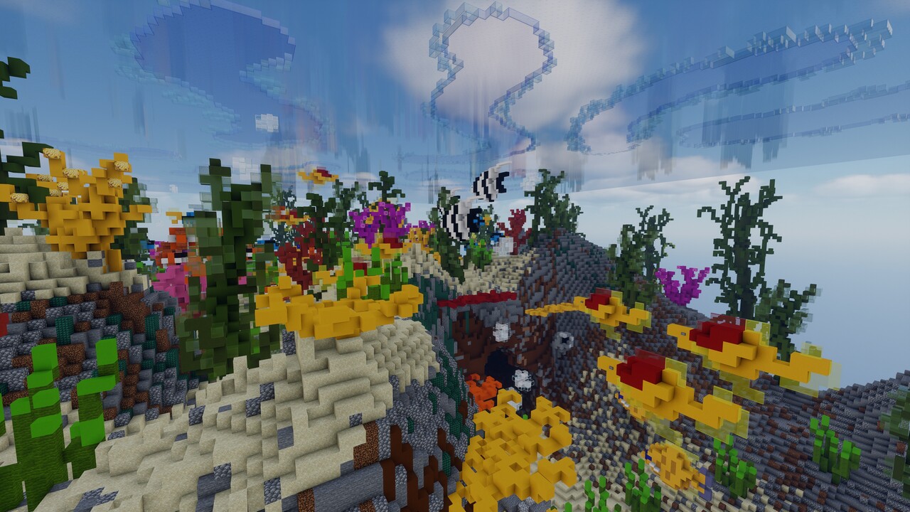 Underwater Tropical Life Minecraft Map