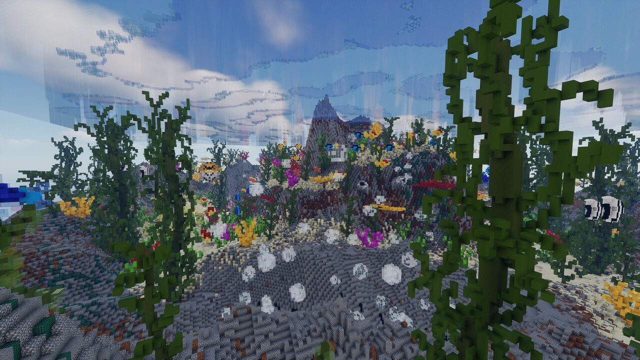 Underwater Tropical Life Minecraft Map