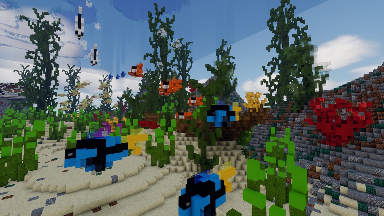 Underwater Tropical Life Minecraft Map