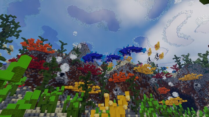 Underwater Tropical Life Minecraft Map