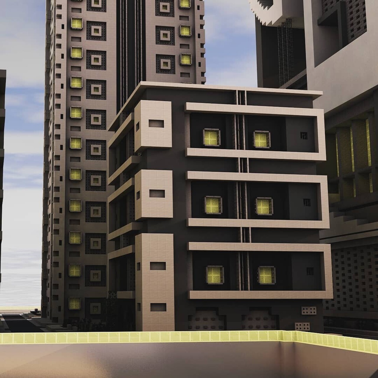 Light and Modern Minecraft Map