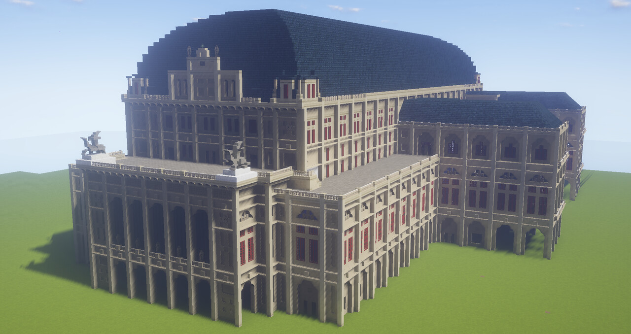 Vienna State Opera/Wiener Staatsoper 1869 Minecraft Map