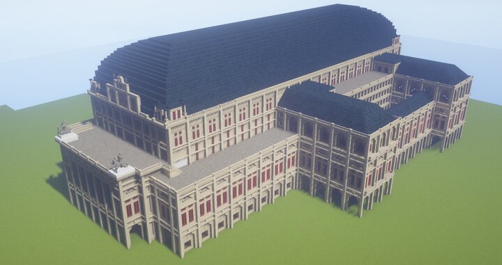 Vienna State Opera/Wiener Staatsoper 1869 Minecraft Map