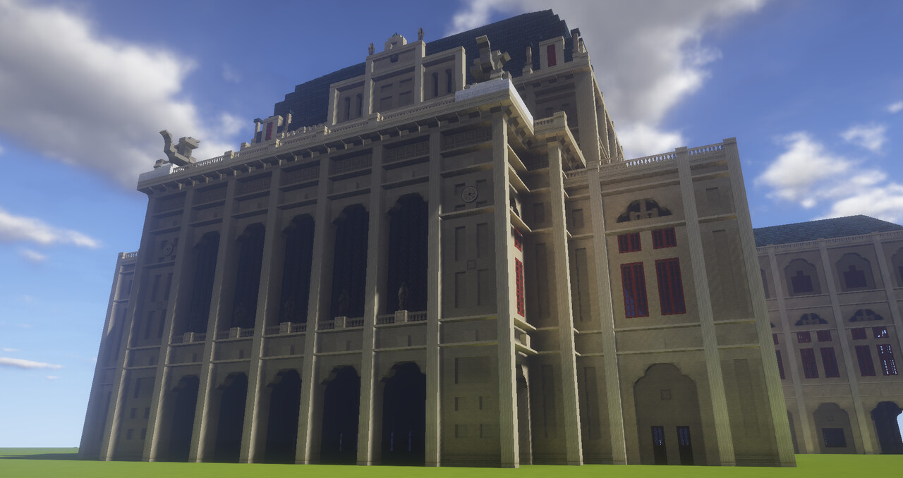 Vienna State Opera/Wiener Staatsoper 1869 Minecraft Map