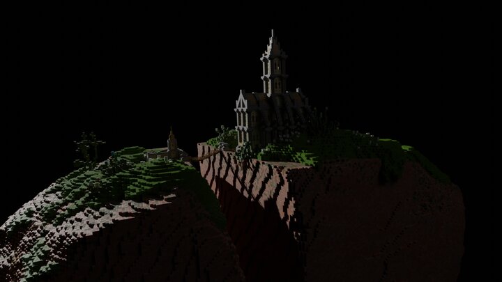 Dusty rock Castle Minecraft Map