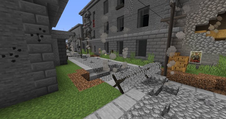 Blockfront map Opava Minecraft Map