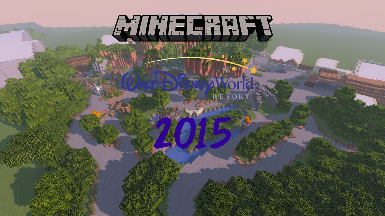 Walt Disney World 2015 Minecraft Map