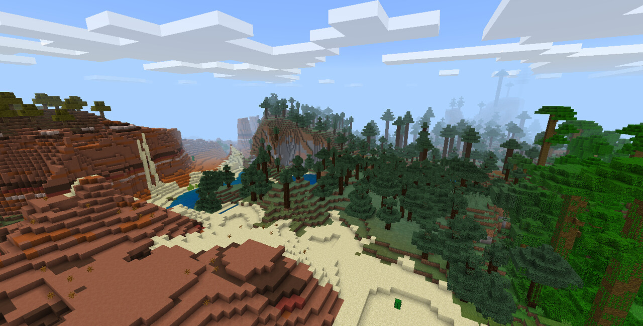 Minecraft Xbox 360 TU 73 8615058549406060437 Seed for Minecraft Bedrock ...