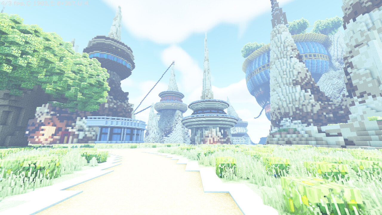 Kumogakure - Naruto Hidden Village by Clouds Minecraft Map