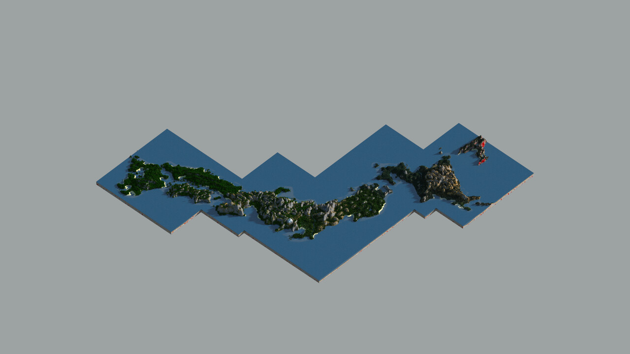Japan - 日本 Minecraft Map