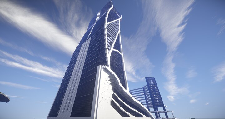 My modern skyscraper Minecraft Map