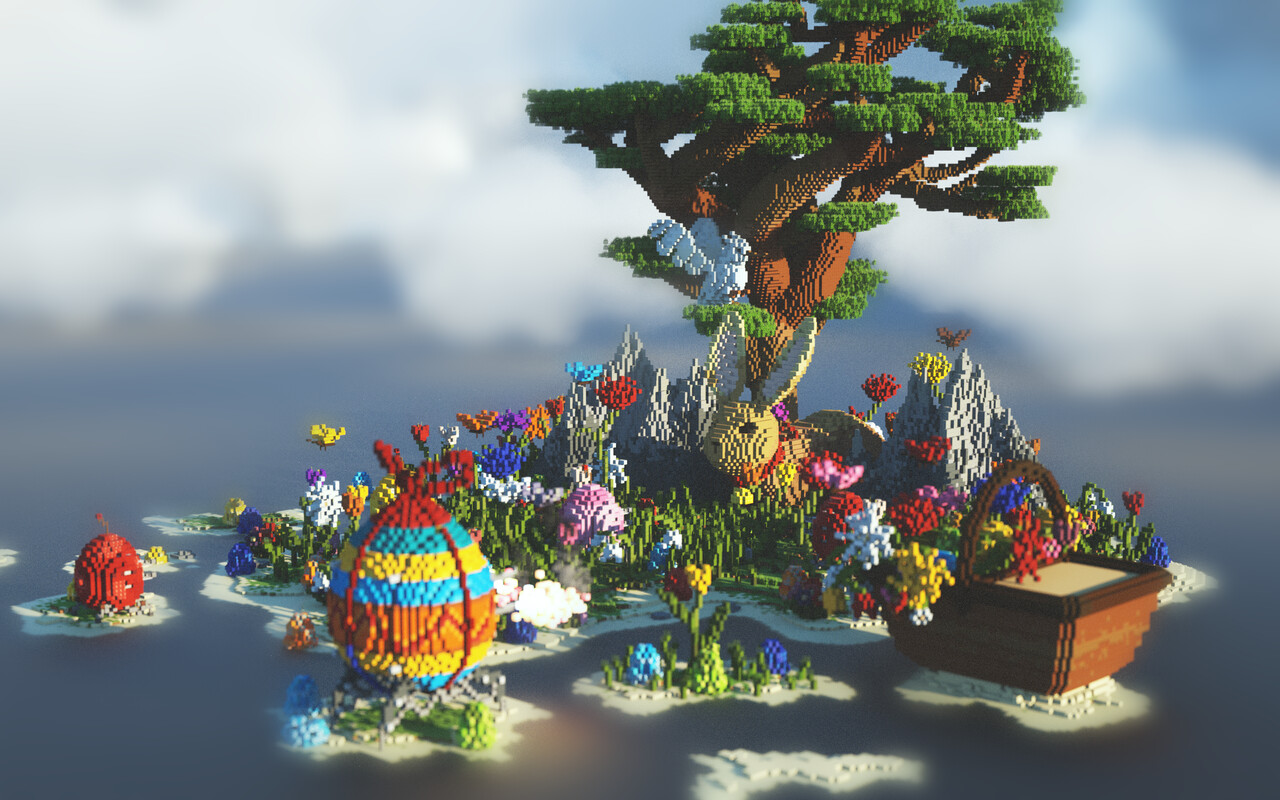 " Easter Egg " Minecraft Map