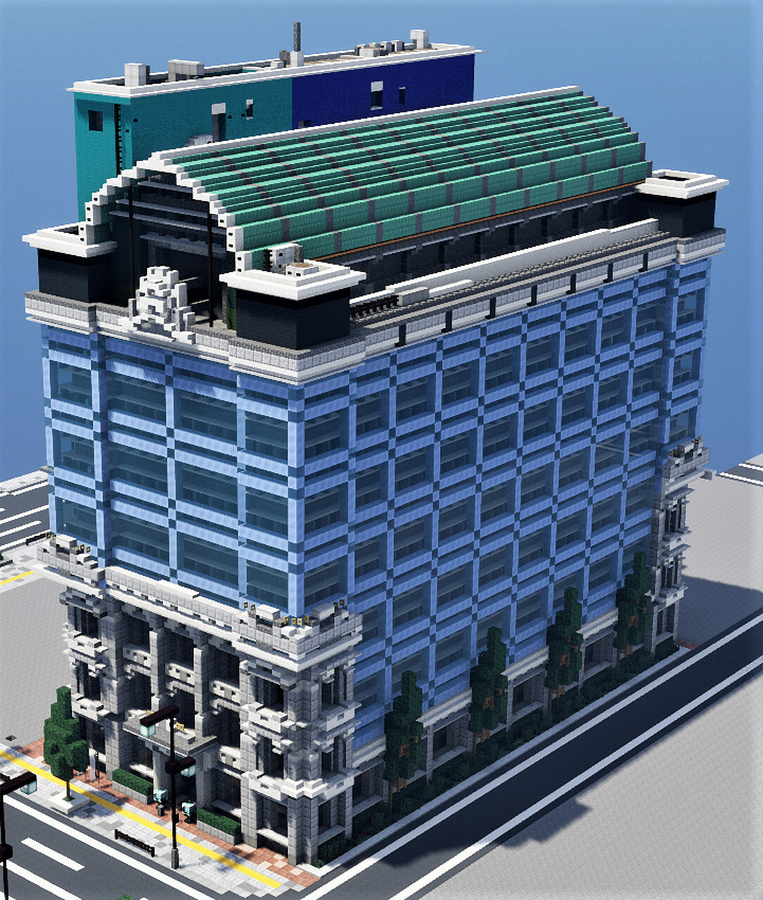 Buildings in Japan Minecraft Map