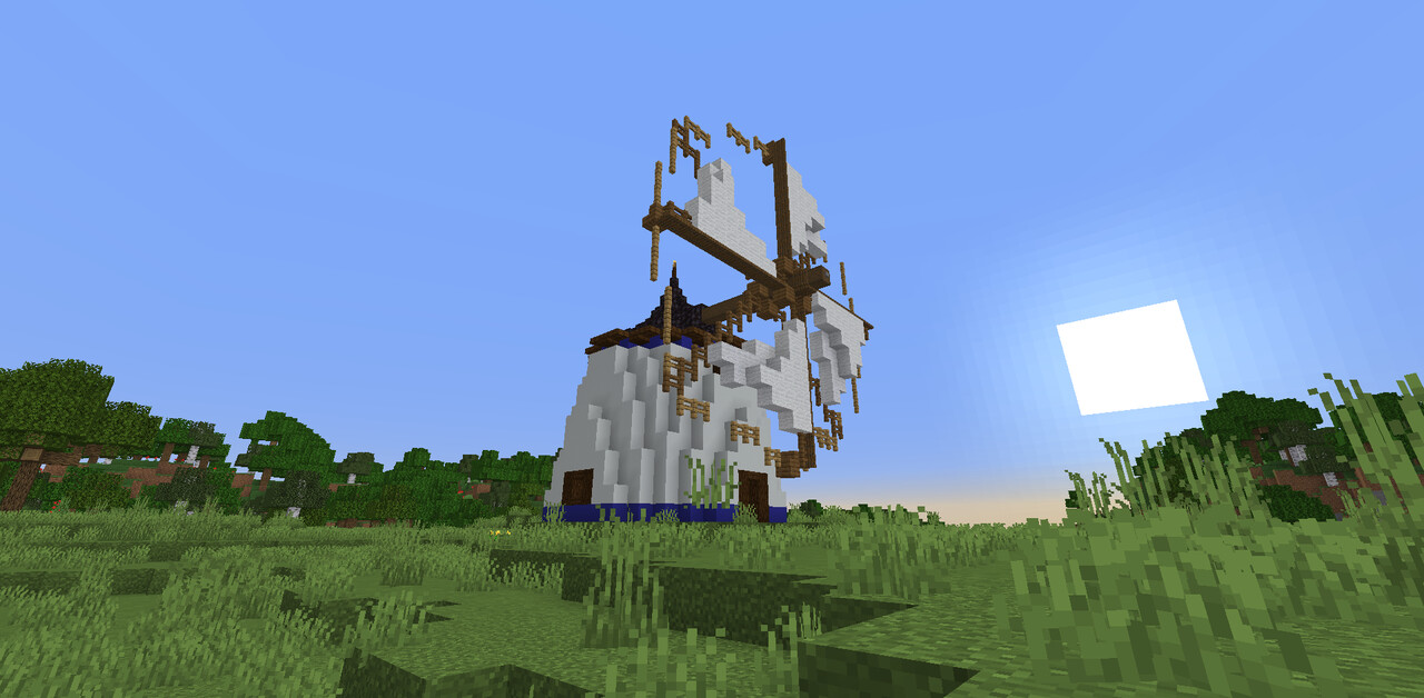 Portuguese Windmill (Moinho Português) Minecraft Map