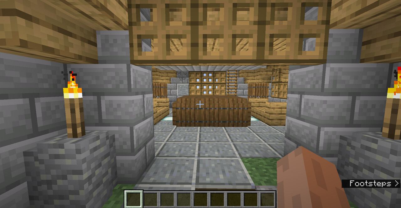 One Chunk Castle Keep Minecraft Map