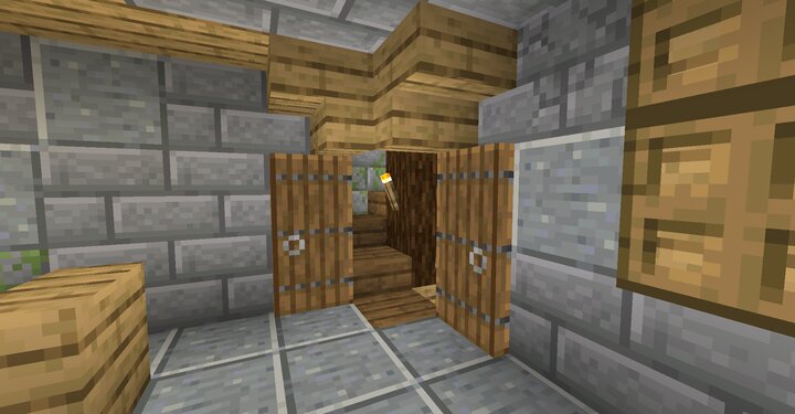 One Chunk Castle Keep Minecraft Map