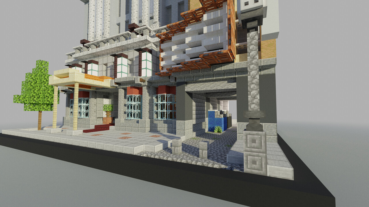 20´s Cinema | Minecraft Town House Minecraft Map