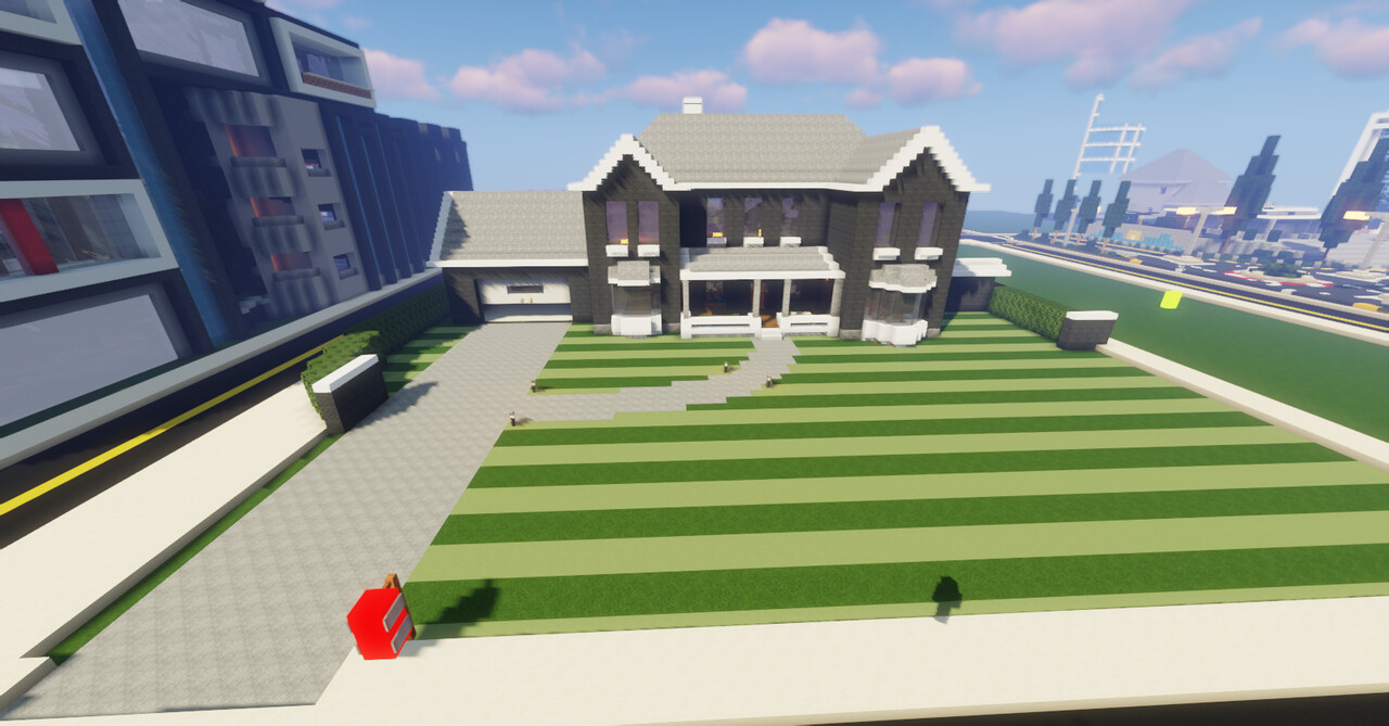 American house Minecraft Map