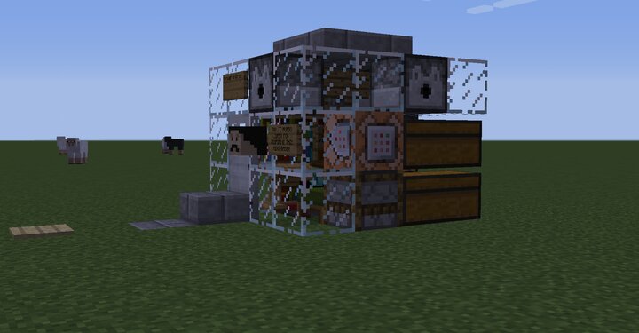 World's Smallest Base Minecraft Map