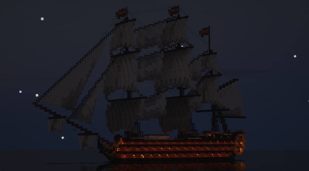 Spanish Ship of the Line Minecraft Map