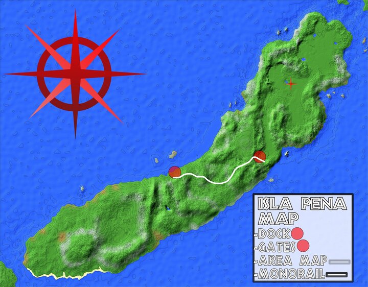 Isla Pena - Jurassic World Minecraft Map